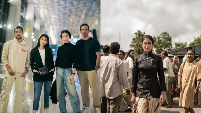 7 Potret Pemain Gadis Kretek Berangkat ke BIFF 2023 di Busan, Penuh Antusias - Hot Liputan6.com