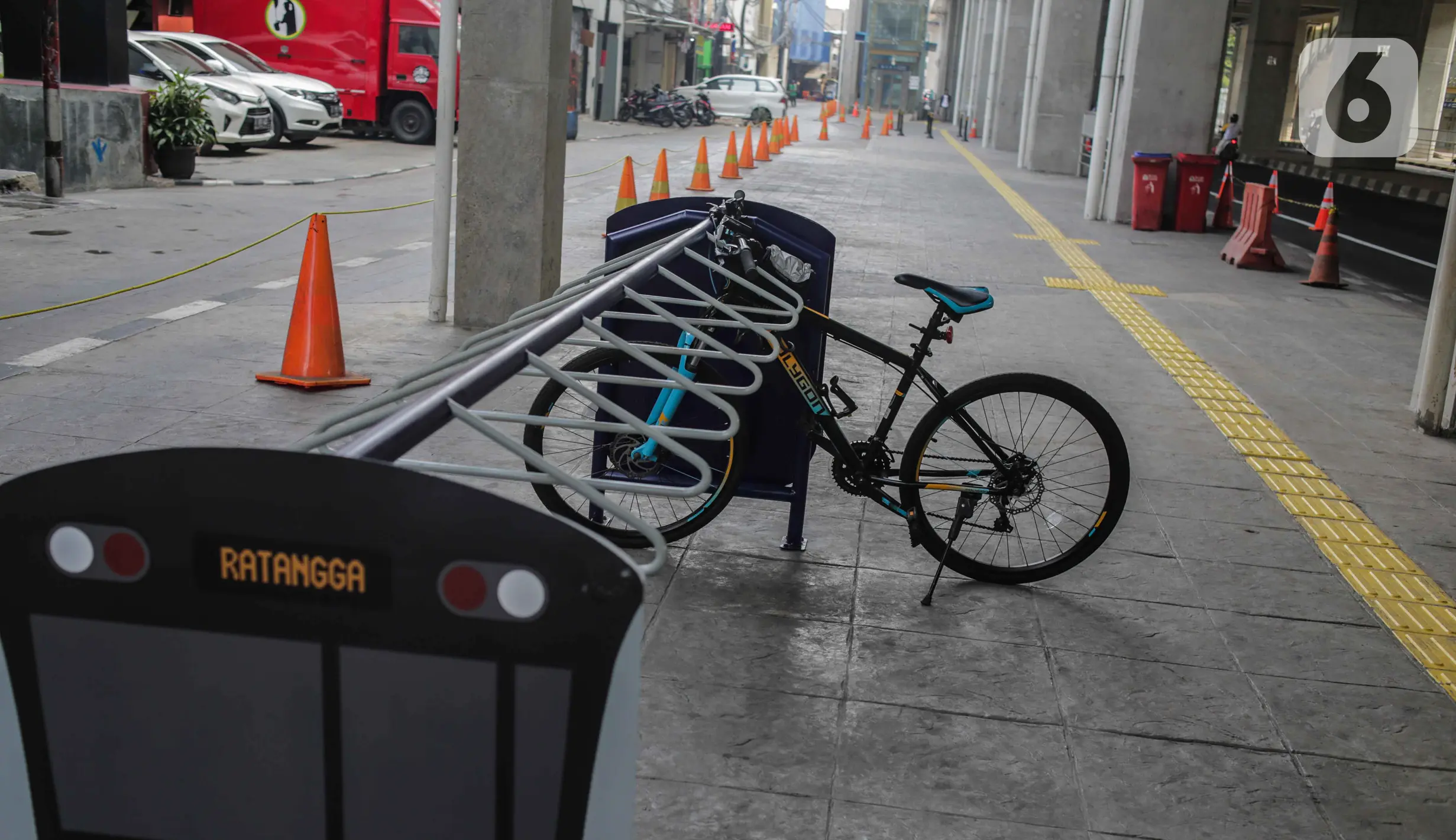 FOTO: Akhir 2019, Parkir Sepeda Bakal Tersedia di Stasiun MRT dan Halte ...