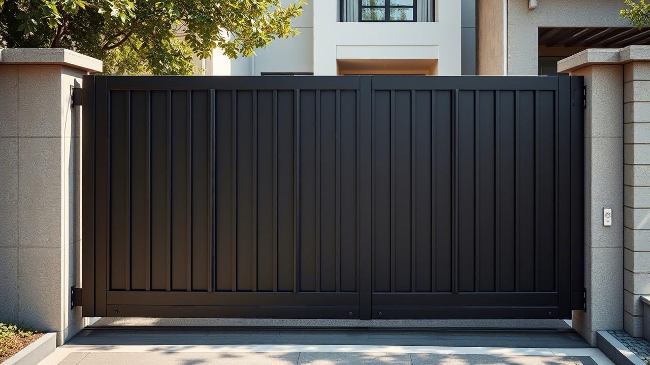 12 Inspirasi Model Pintu Pagar Besi Terbaru yang Minimalis dan Modern ...