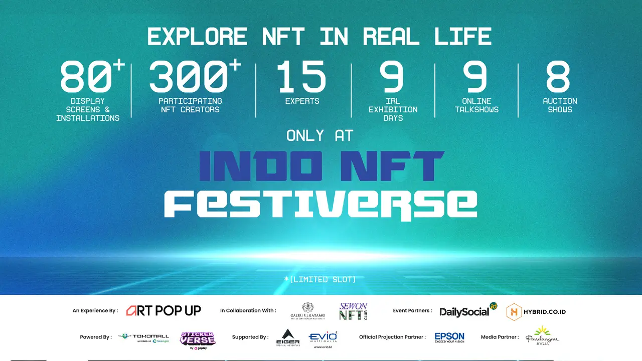 Intip Fakta Menarik Indo NFT Festiverse, Festival NFT Terbesar di ...