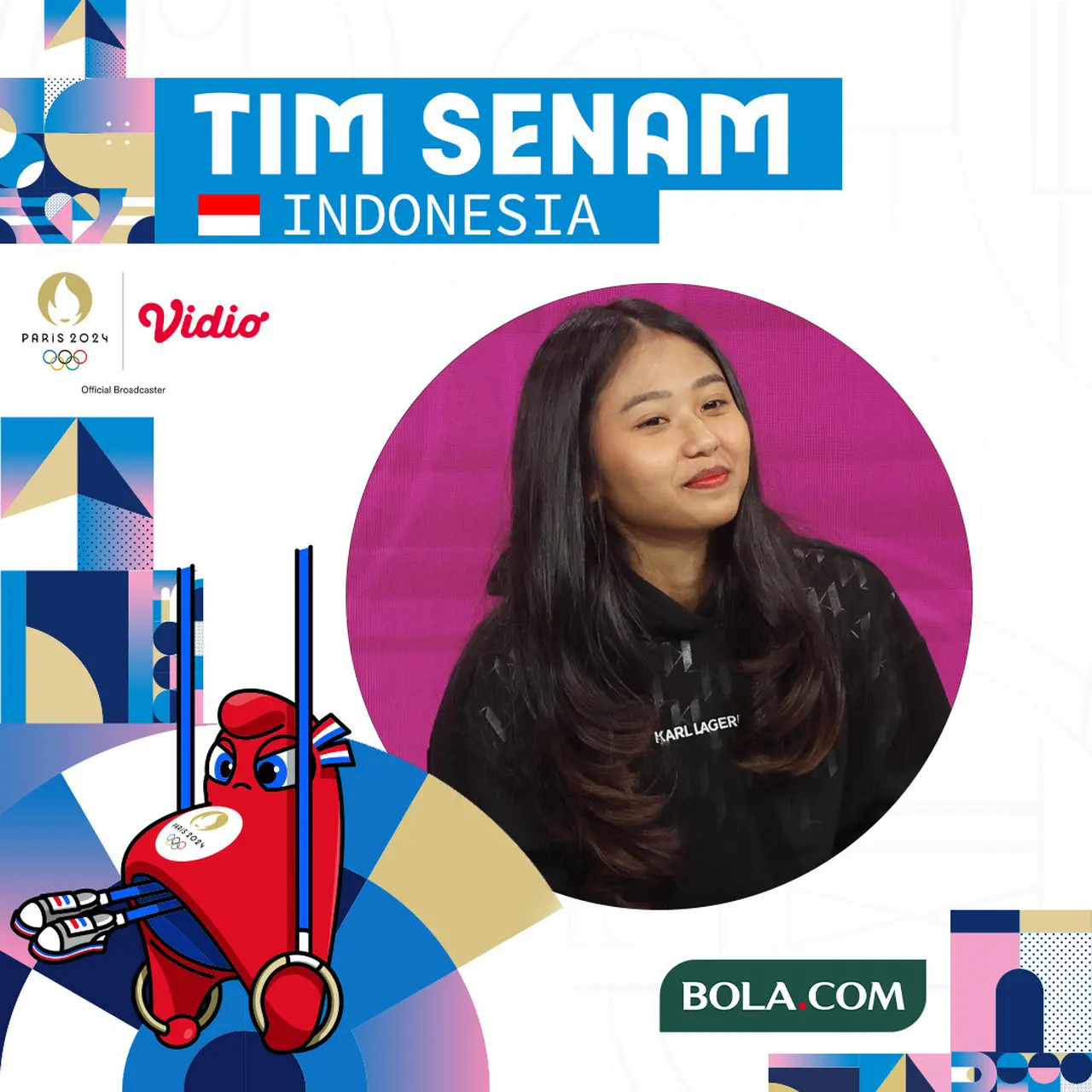 Profil Atlet Senam Indonesia di Olimpiade 2024: Momen Bersejarah Rifda ...