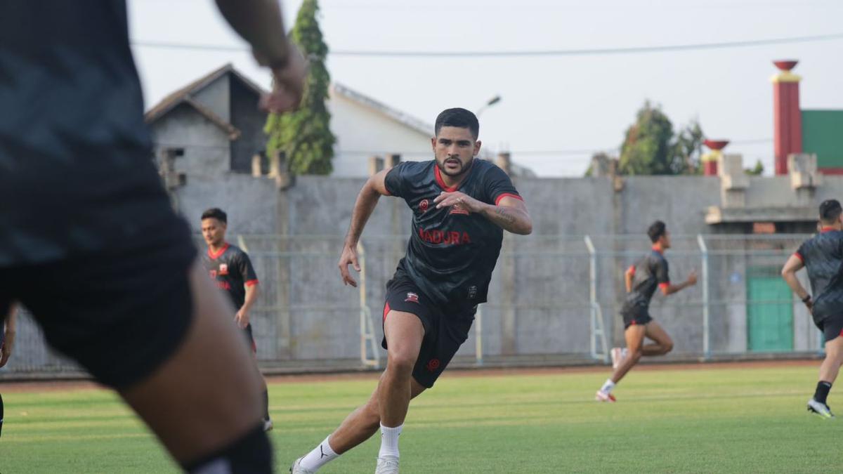 BRI Liga 1: Junior Brandao Lega Bisa Lewati Masa Sulit di Madura United
