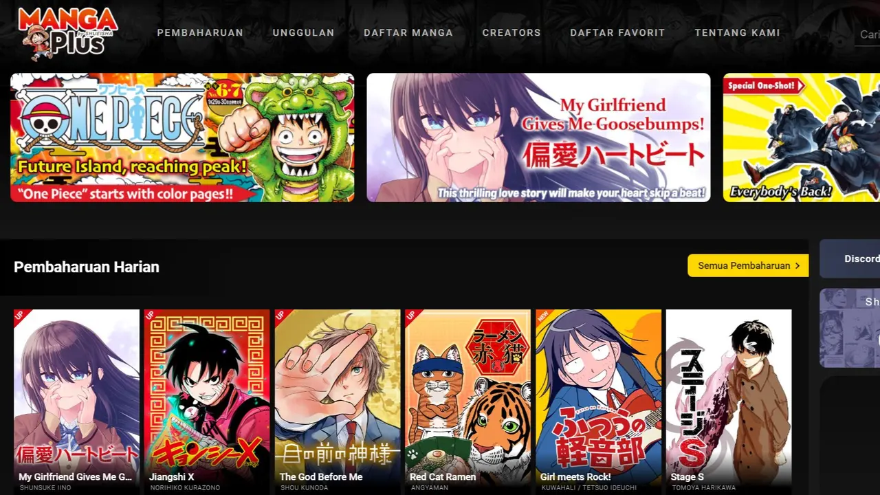 8 Rekomendasi Situs Baca Manga Legal dan Aman Sub Indonesia