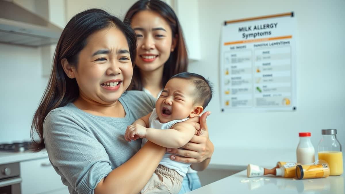 Ciri-ciri Alergi Susu Sapi: Panduan Lengkap untuk Orang Tua