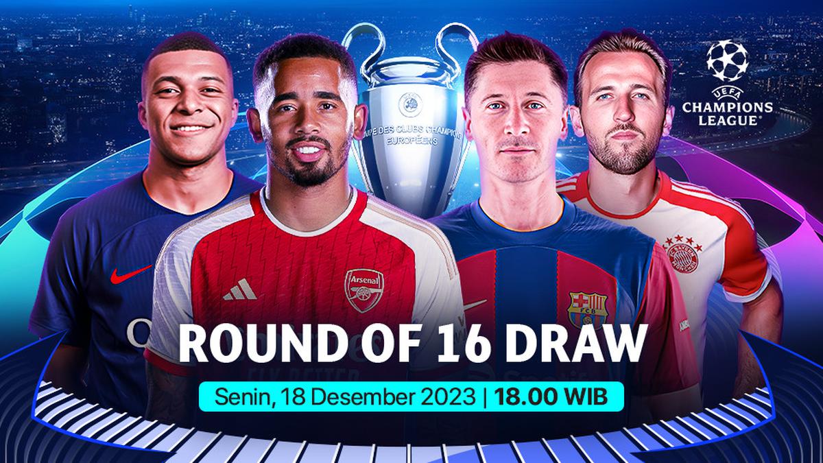 Jadwal Drawing 16 Besar Liga Champions 2023 2024 Tonton Di Vidio