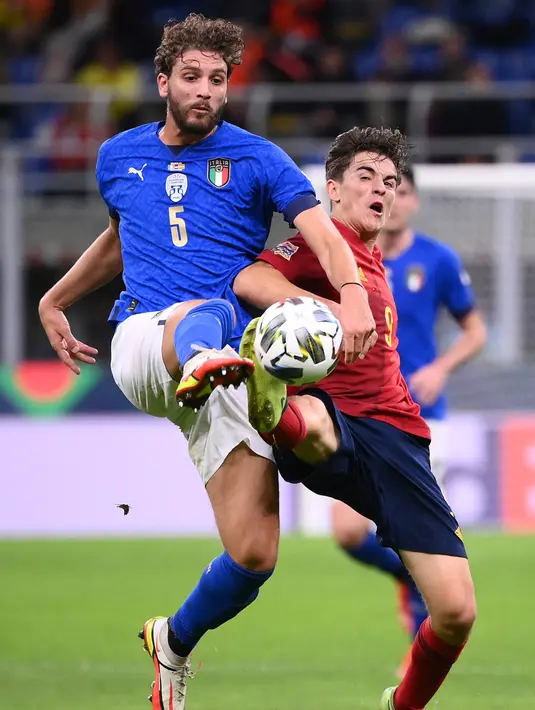 FOTO: Aksi Gavi, Pencetak Rekor Pemain Termuda Timnas Spanyol - Foto ...