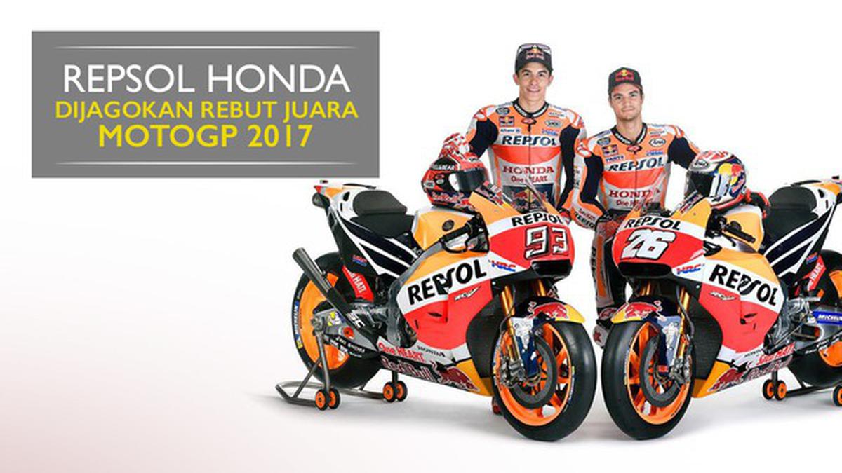 Profil Tim Repsol Honda - Video Bola.com