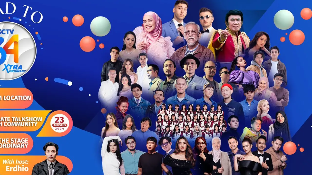 HUT SCTV ke-34 XtraOrdinary Penuh Inovasi dan Kejutan, Ada Kolaborasi ...