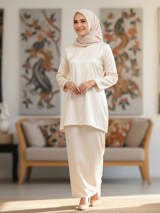 7 Model Baju Kurung Wanita Modern Lebaran 2026, Siap Tampil Anggun di ...