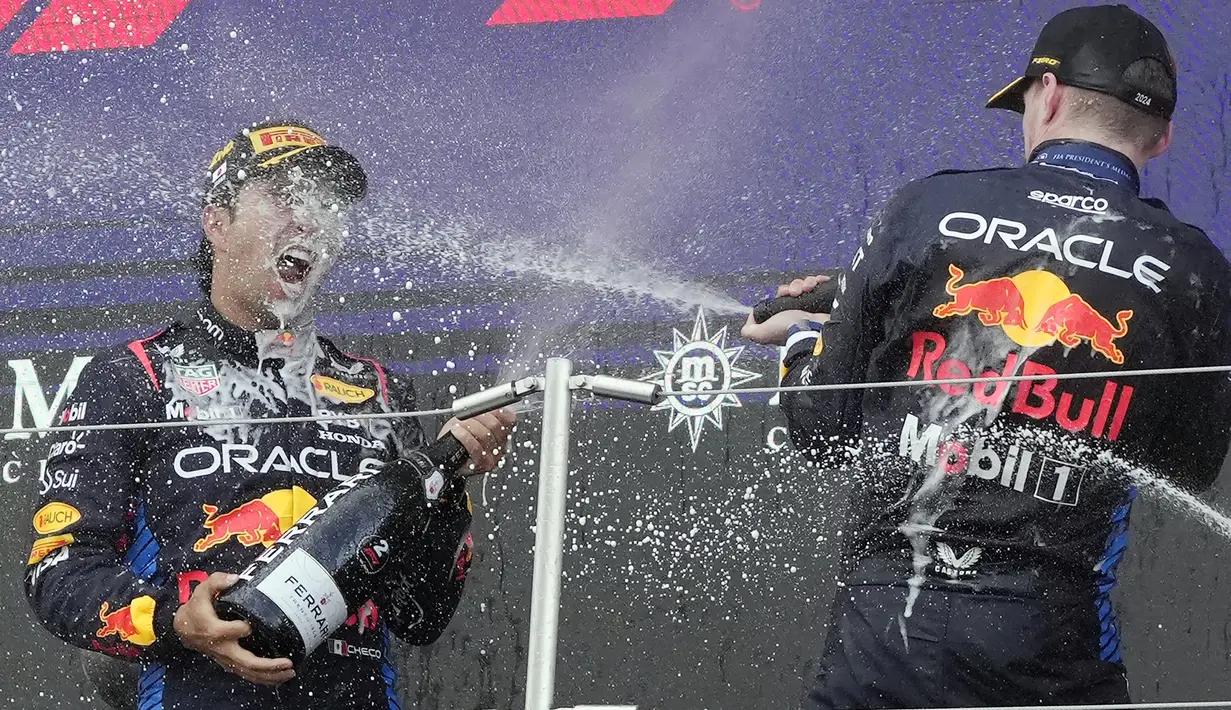 Foto: Red Bull Kuasai Pudium Formula 1 GP Jepang 2024, Verstappen Kembali ke Jalur Kemenangan ...