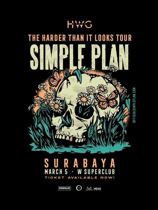 Tak Hanya di Jakarta, Simple Plan Juga Akan Tampil di Surabaya dalam ...