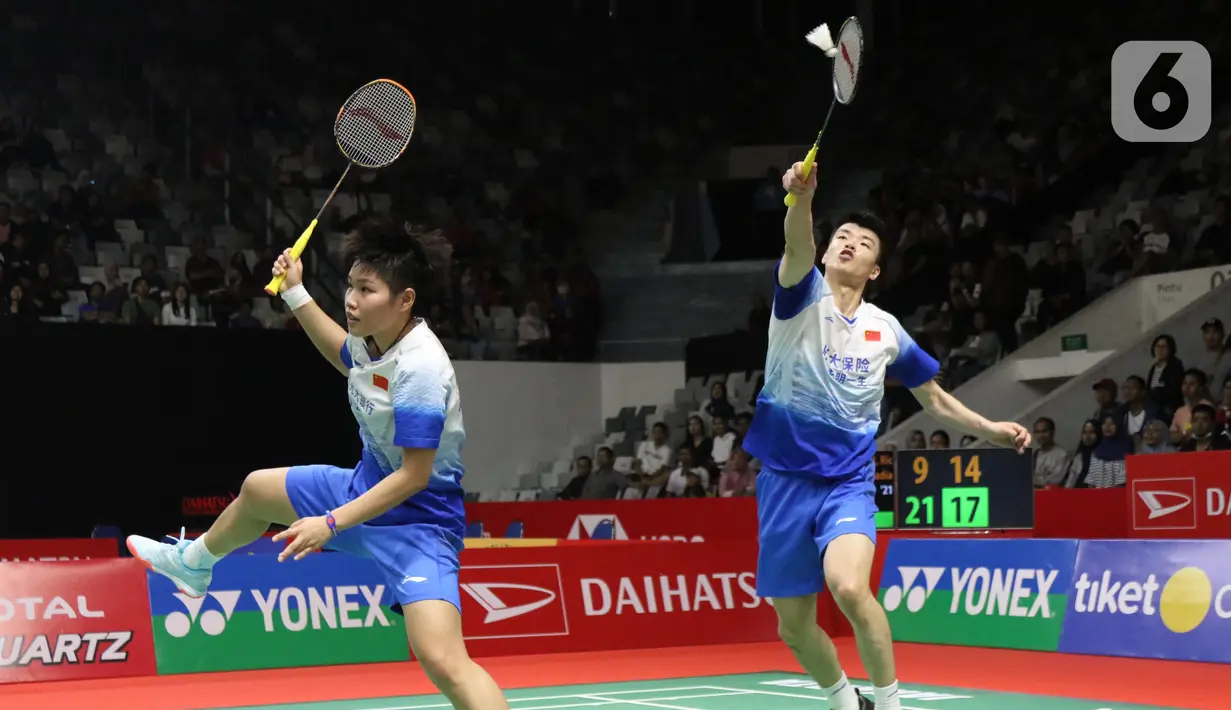 FOTO: Ricky / Pia Zebadiah Gagal Taklukkan Unggulan Kedua Indonesia ...