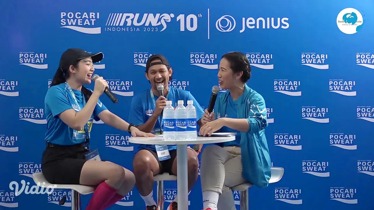 Kemeriahan POCARI SWEAT RUN INDONESIA 2023 yang Diikuti oleh 27.398 ...