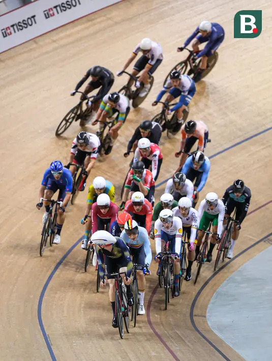 Foto: Drama Jatuh Bangun di Hari Ketiga UCI Track Nations Cup 2023 ...