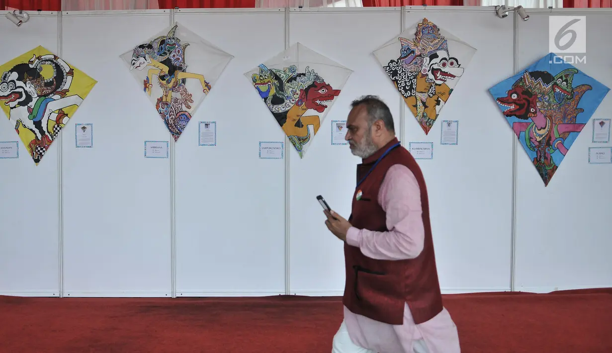 FOTO: Mengunjungi Pameran Layang-Layang Ramayana di Monas - Foto ...