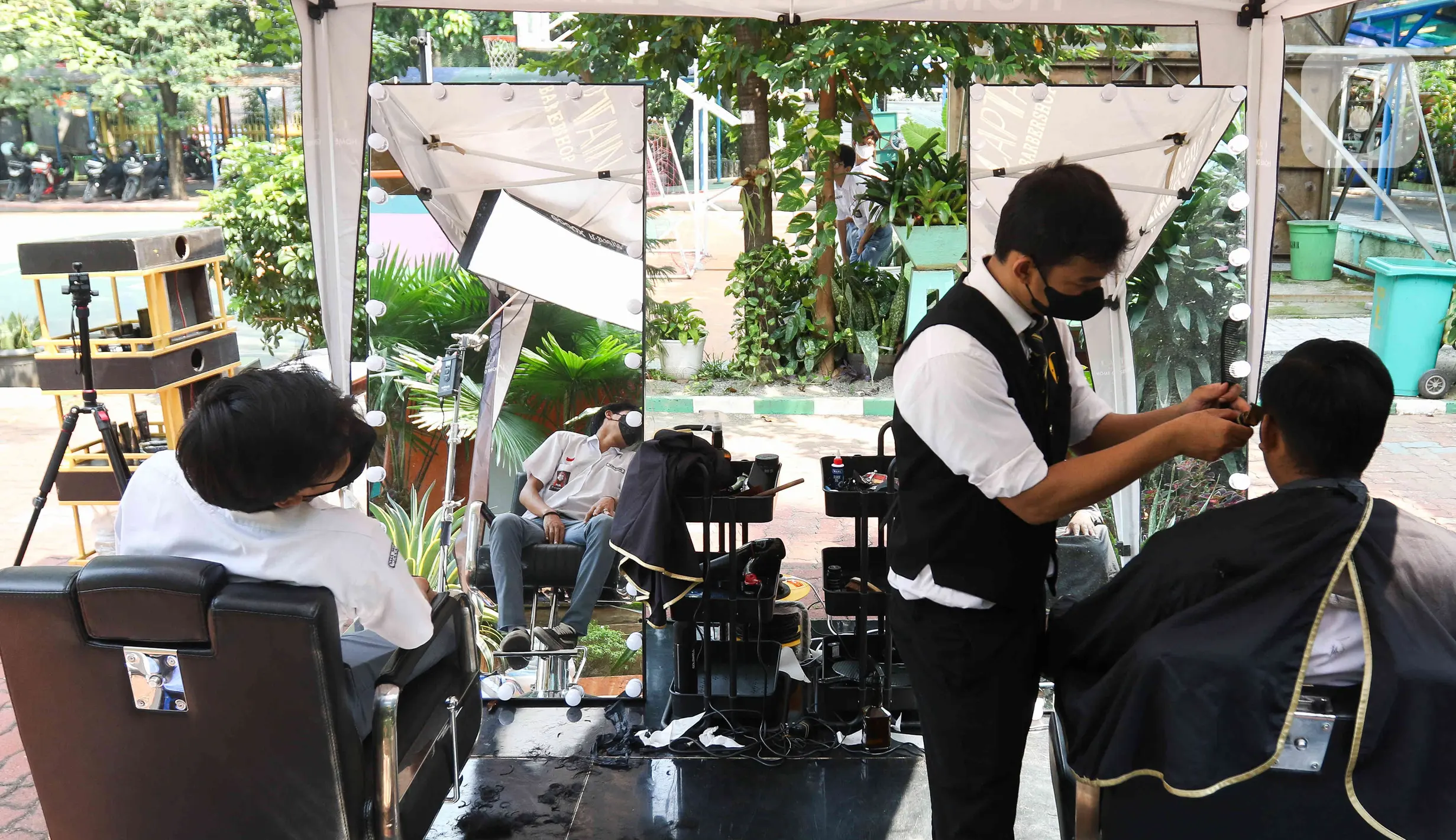 24 Pelajar SMAN 70 Jakarta Kena Razia Ganteng - Foto Liputan6.com