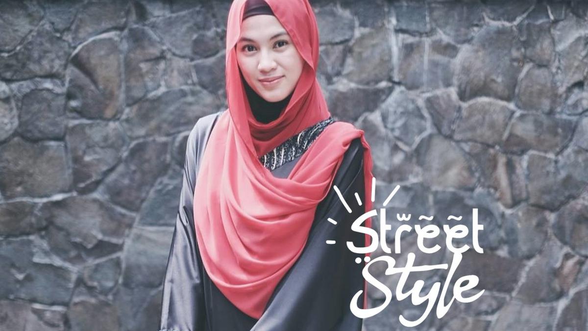 Street Style: Alyssa Soebandono Pakai Hijab Santun Jadi Inspirasi Untuk ...
