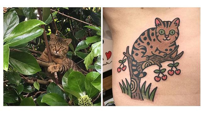 6 Potret Tato Terinspirasi dari Ekspresi Hewan Ini Lucu, Jadi Unik dan ...