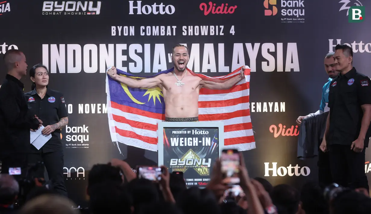 Foto: Panasnya Face Off di Byon Combat Showbiz Volume 4 Indonesia vs Malaysia - Ragam Bola.com