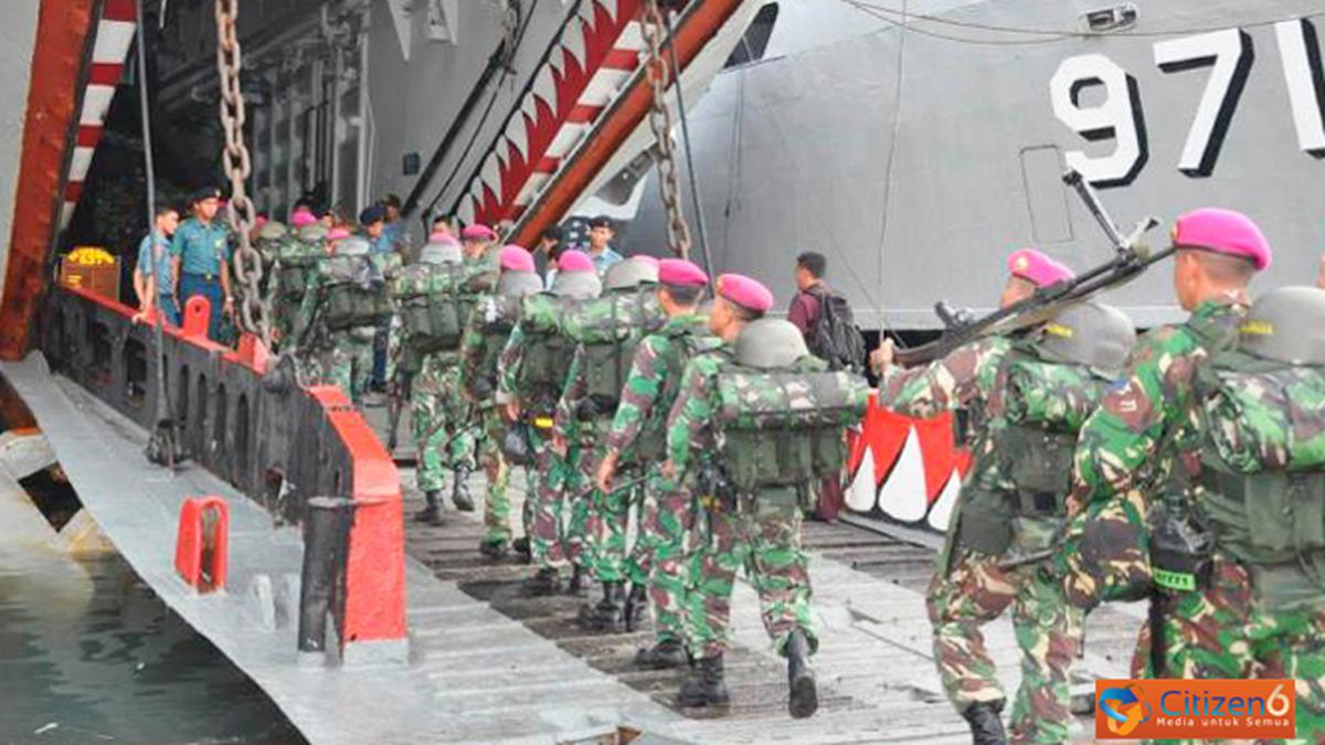 KRI Teluk Lampung Laksanakan Pengamanan Pulau Terluar - Citizen6 ...