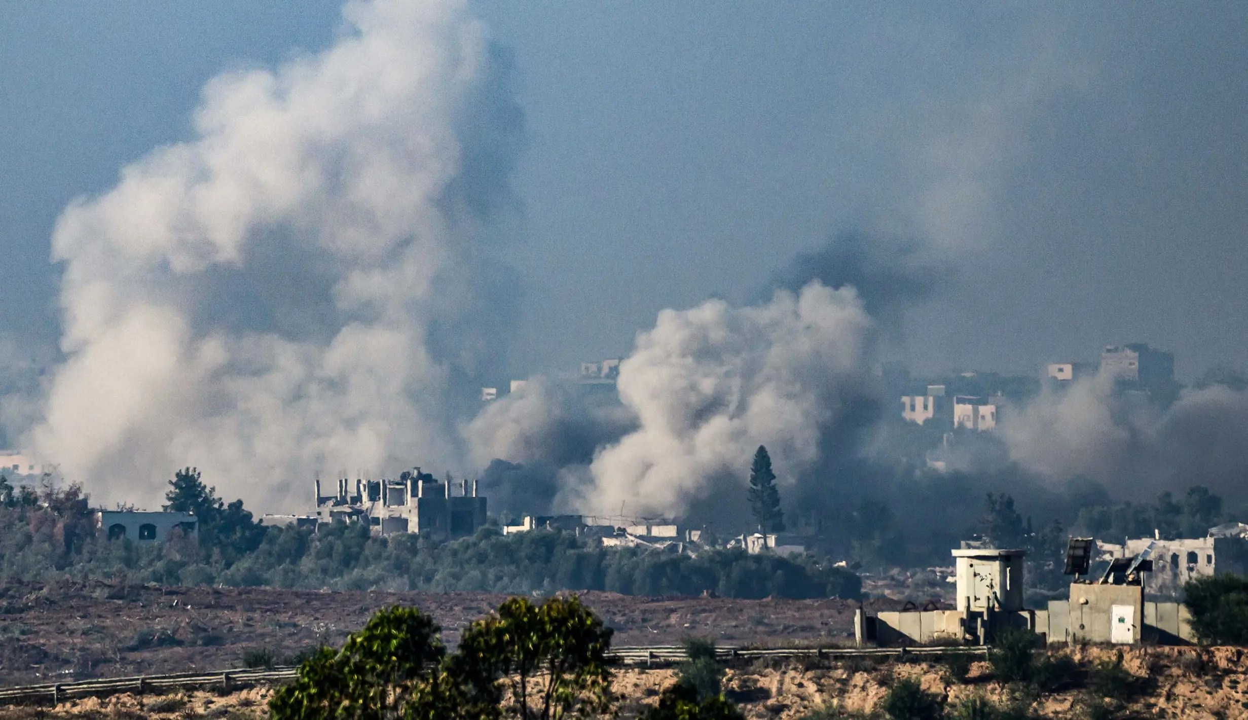 Potret Gaza yang Kembali Porak Poranda Dibombardir Israel - Foto ...