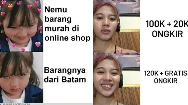 6 Meme Perhitungan Ongkos Kirim Saat Belanja Online Ini Bikin Senyum ...