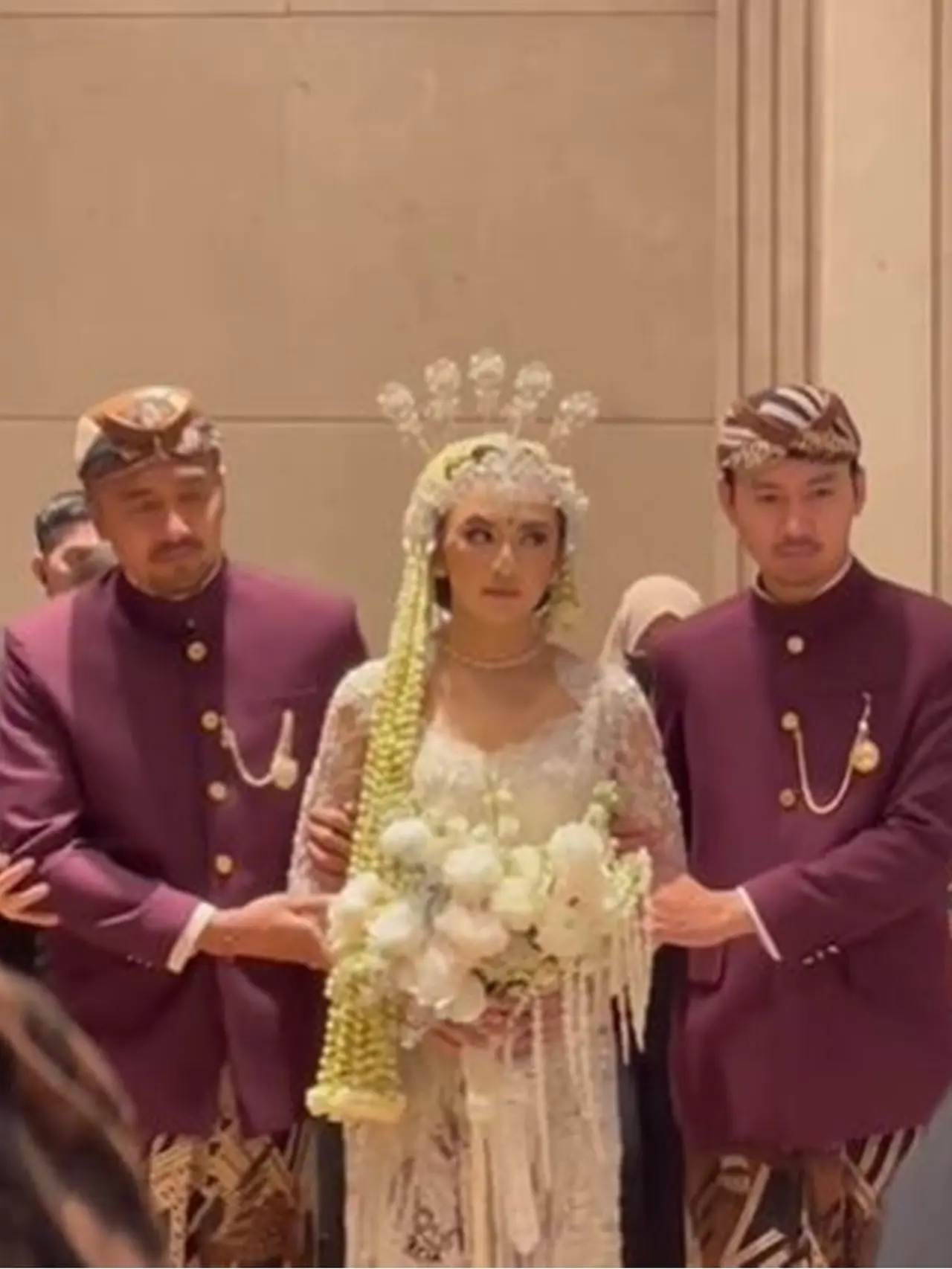 6 Potret Rizky Febian dan Mahalini Sah Menikah, Mahar Emas dan Uang ...