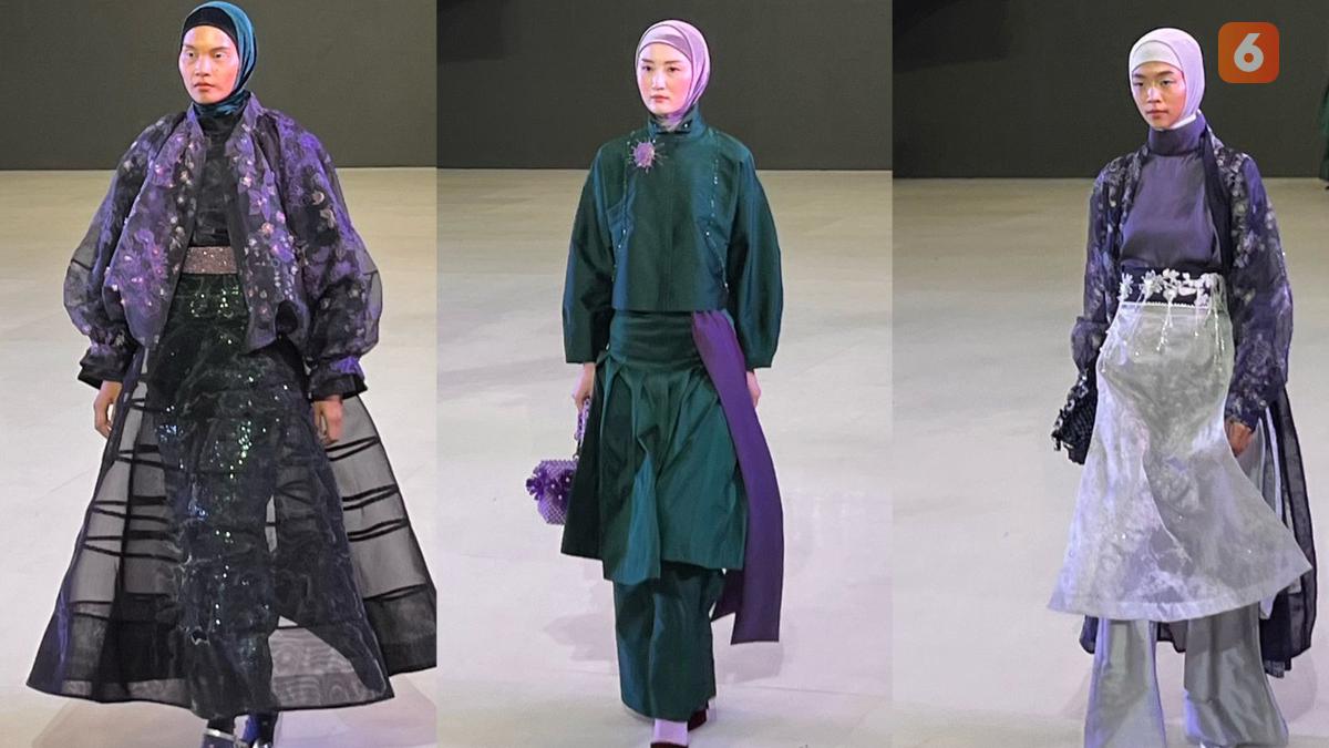 Koleksi Modest Ria Miranda Tampil di Fashion Nation 2024, Tandai ...