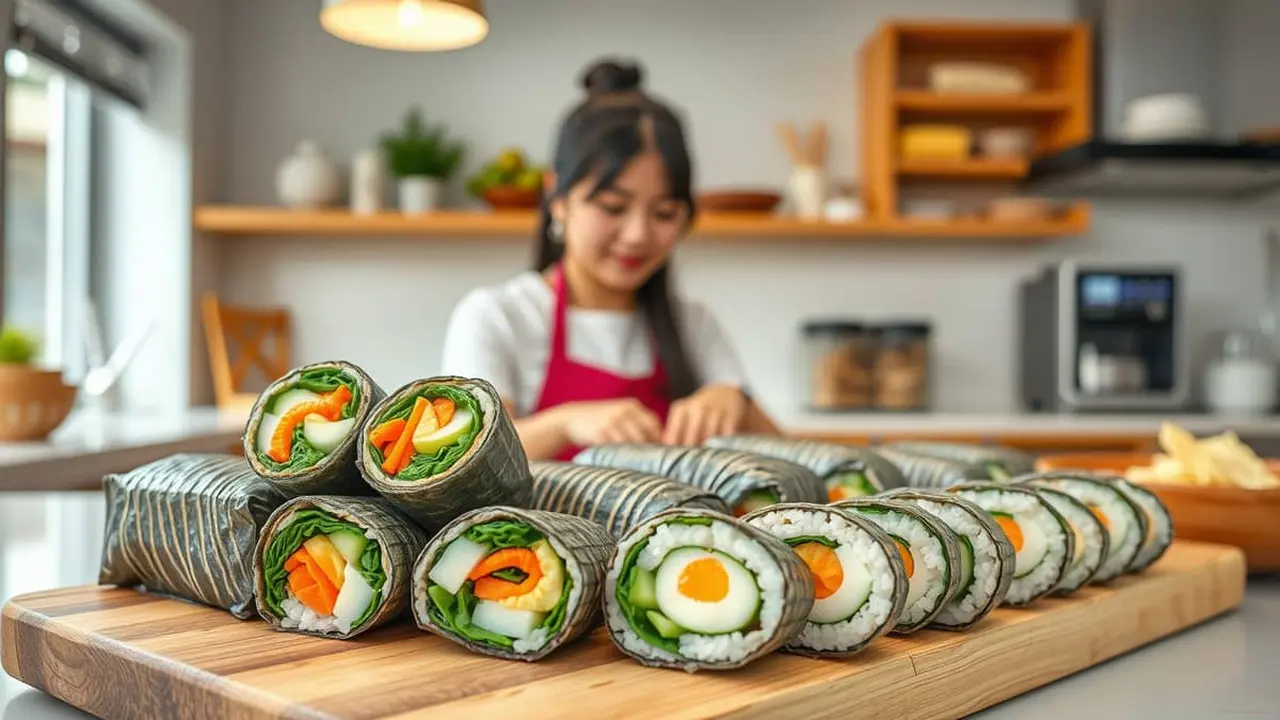 Resep Kimbab: Panduan Lengkap Membuat Makanan Korea yang Lezat - Feeds ...