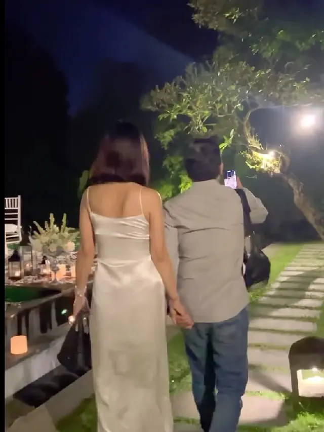 9 Momen Dinner Ari Lasso dan Dearly Joshua di Bali, Romantis Penuh Haru ...