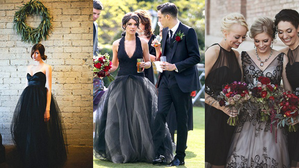 Berbagai Wedding Dress Hitam Untuk Tampil Beda - Photo Fimela.com