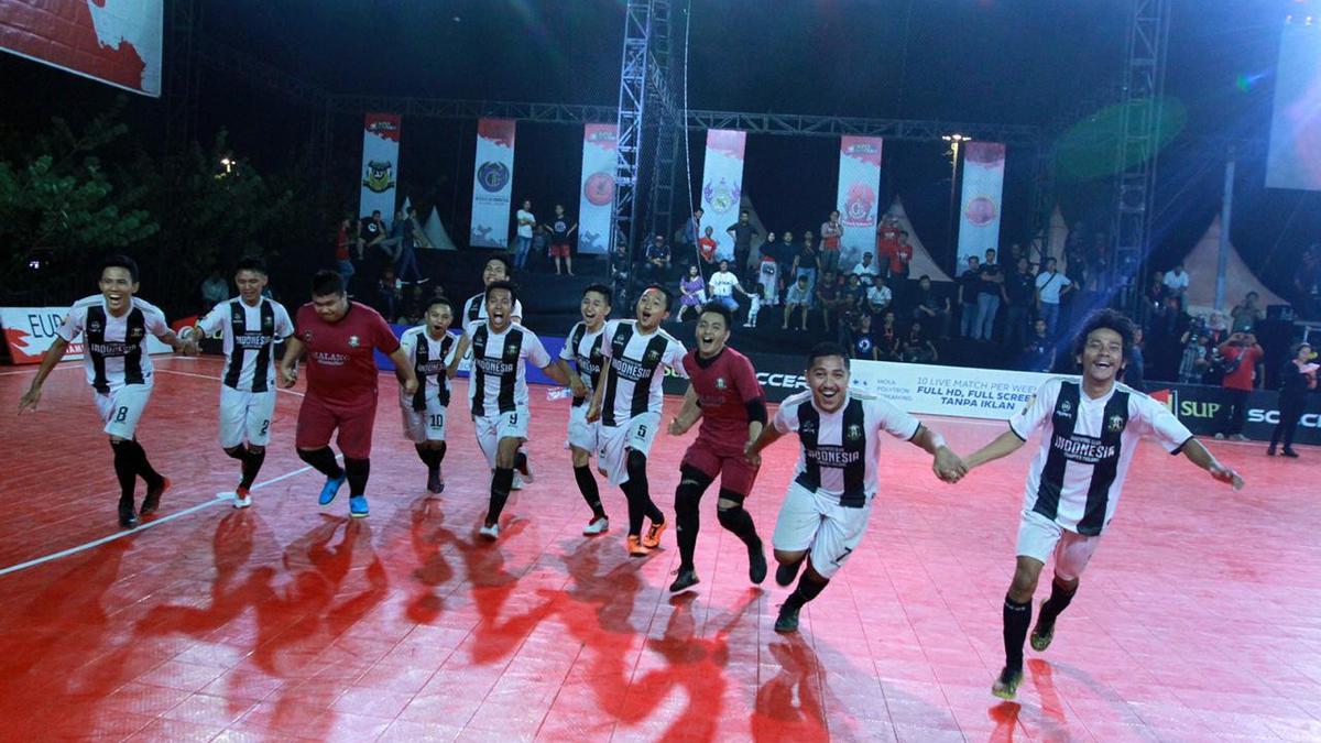 JCI Malang Juara Turnamen Futsal Antar Fans Klub, Dikirim ke Jepang - Bola Liputan6.com