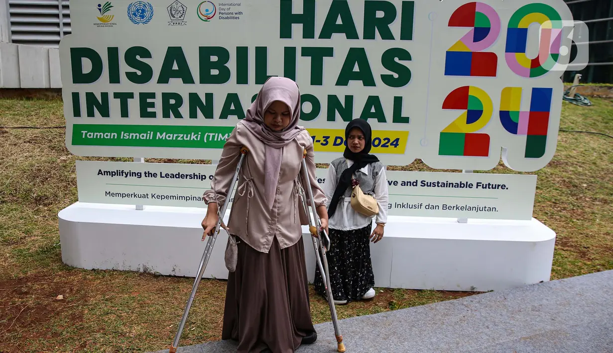 Hari Disabilitas Internasional, Momen Penting Serukan Kesetaraan - Foto Liputan6.com