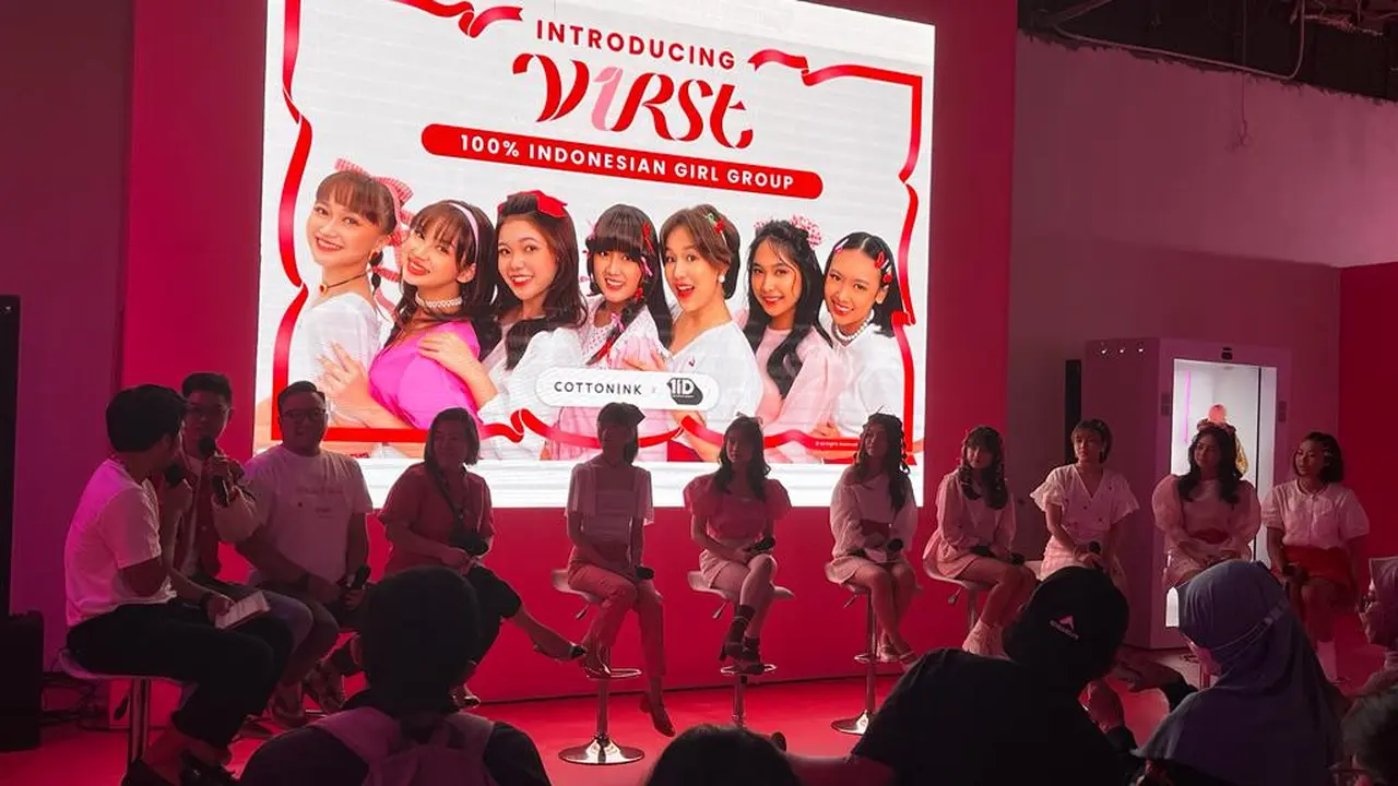 Girl Group Pertama 1ID Entertainment, V1RST, Resmi Debut dengan Lagu "Malu-Malu" - Entertainment ...