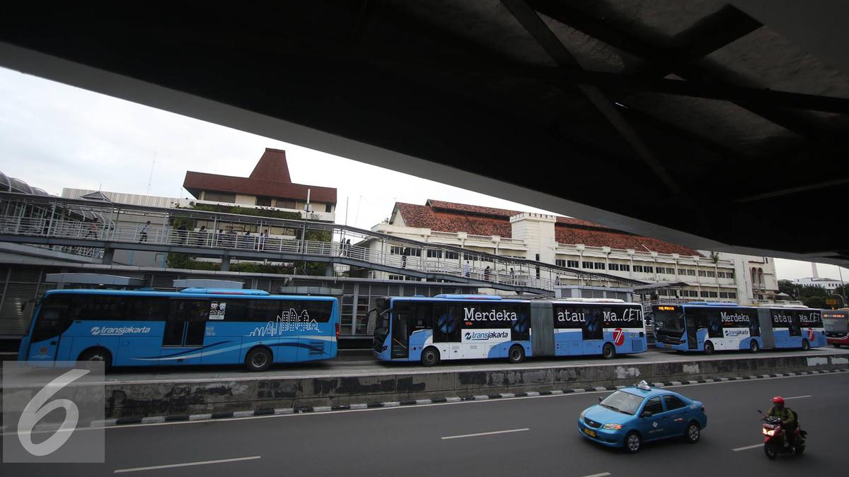 Ada Aksi 2 Desember, Bus Trans-Jakarta Koridor 1 Sampai 12 tetap ...