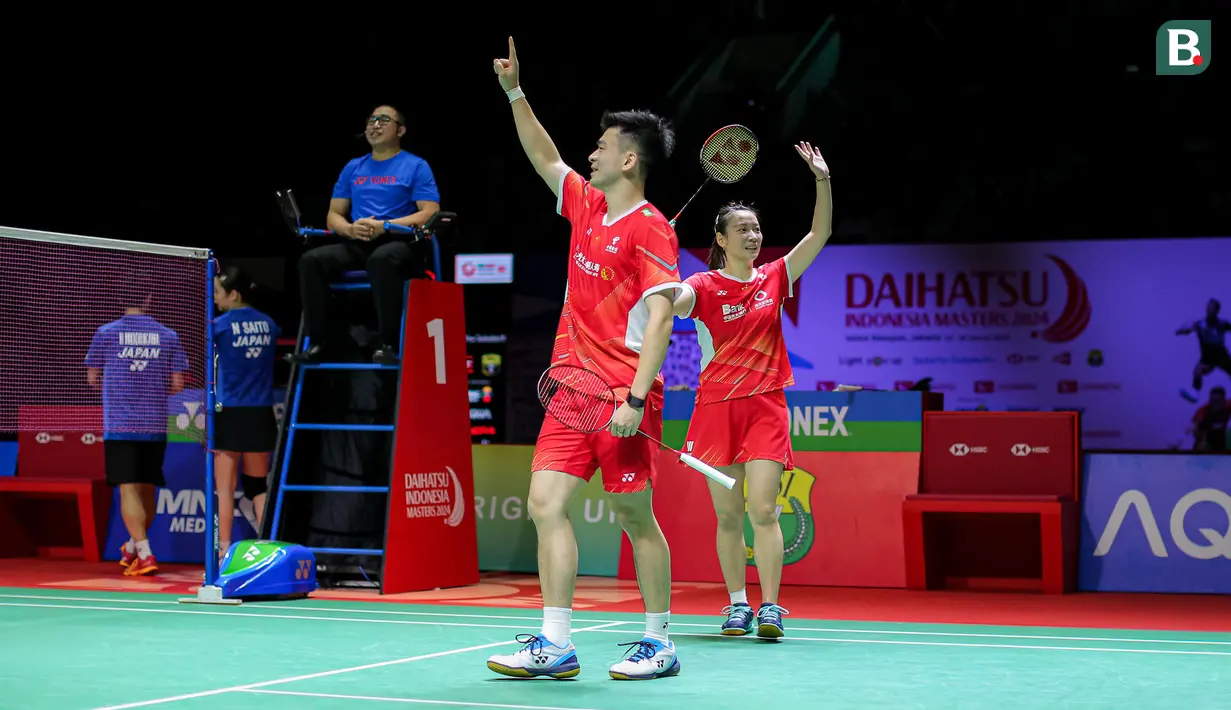 Foto: Momen Akrab Legenda Bulutangkis Indonesia, Liliyana Natsir dan Sang Juara Ganda Campuran ...