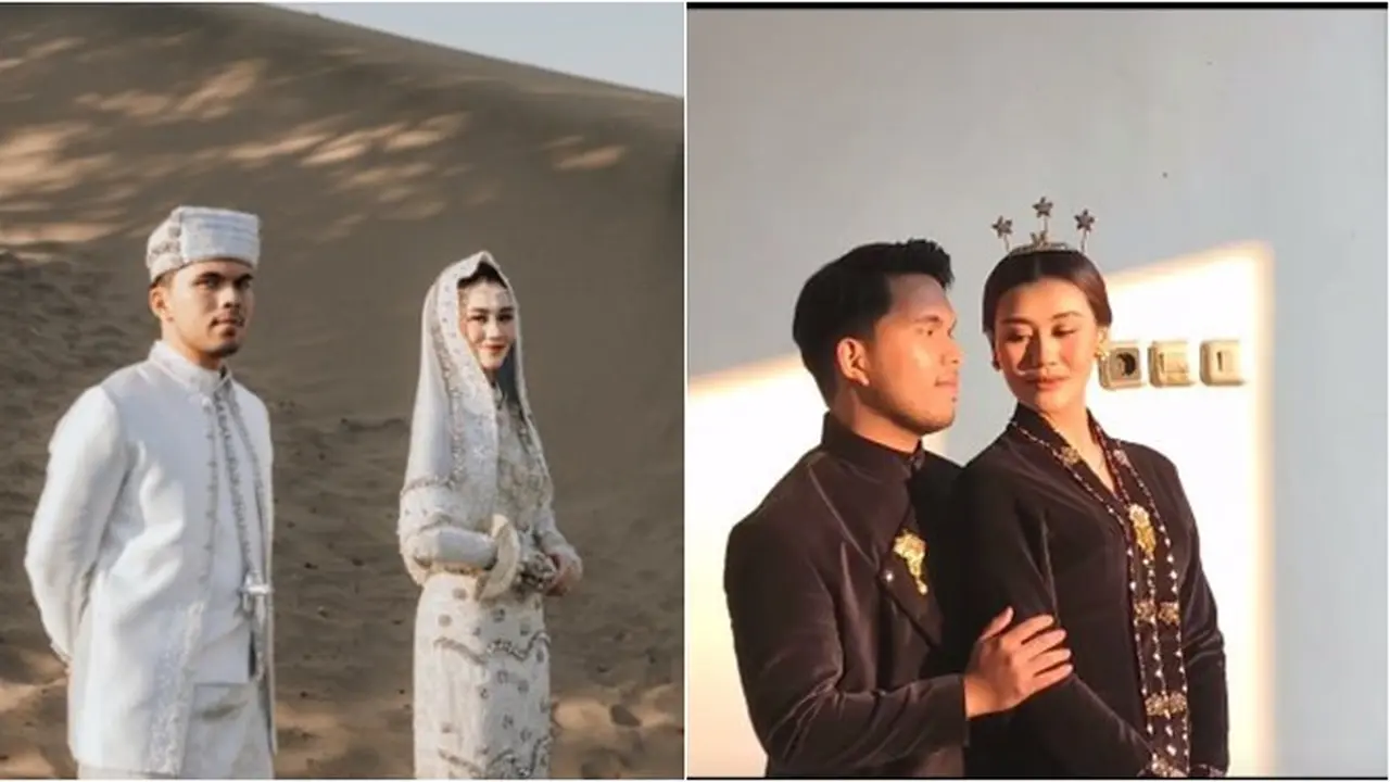 8 Potret Prewedding Thariq Halilintar dan Aaliyah Massaid Bertema Tradisional, Memukau - Hot ...
