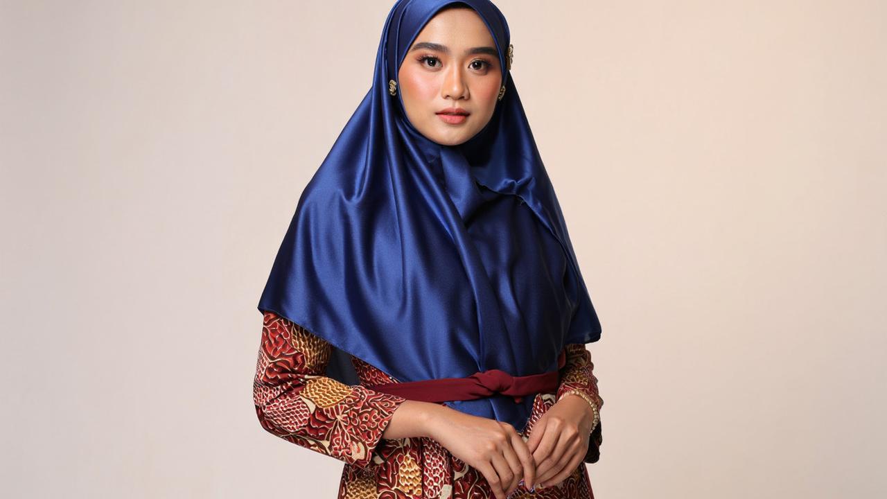 10 Model Baju Batik Syar'i Elegan Kekinian Favorit Para Hijabers di ...