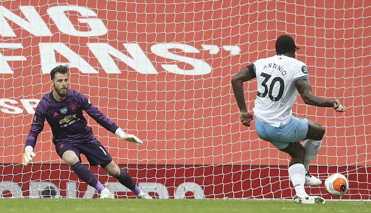 FOTO: Manchester United Ditahan Imbang West Ham United di Old Trafford ...