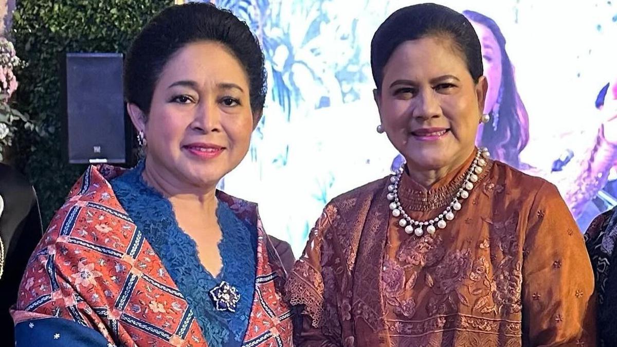 Adu Penampilan Berkelas Titiek Soeharto-Iriana Jokowi Pakai Kebaya dan ...