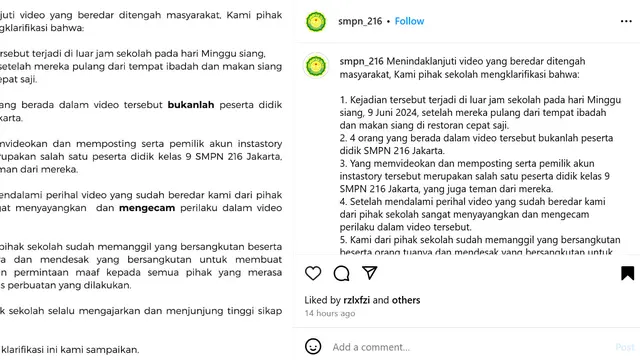Viral! Video Anak SMP Hina dan Bikin Lelucon Soal Darah hingga Daging Anak Palestina di Restoran ...