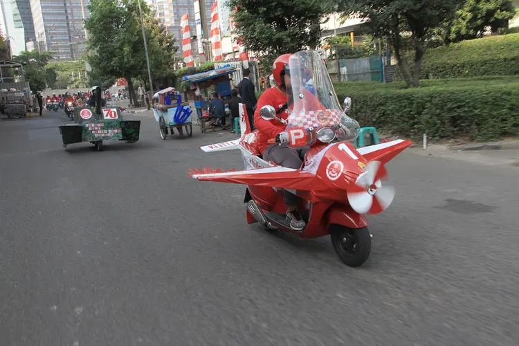 10 Potret Motor Hias Ini Cocok Untuk Parade Pawai HUT RI Ke-78, Ada ...