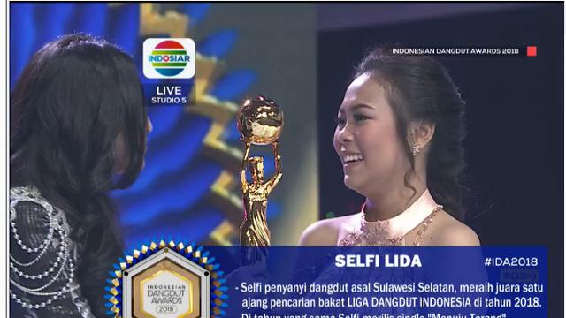 Selfi LIDA Sabet Penghargaan Penyanyi Dangdut Pendatang Baru Wanita ...