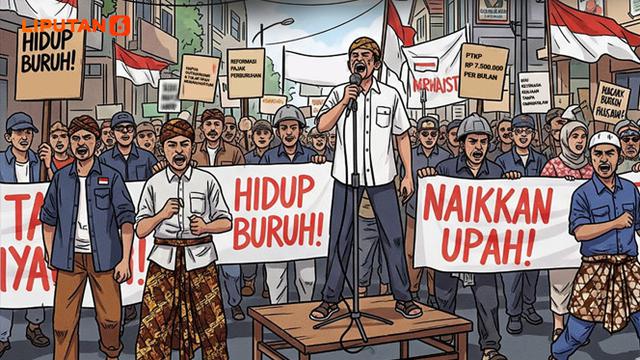 Live Report Demo 28 Agustus 2025 di Gedung DPR - News Liputan6.com