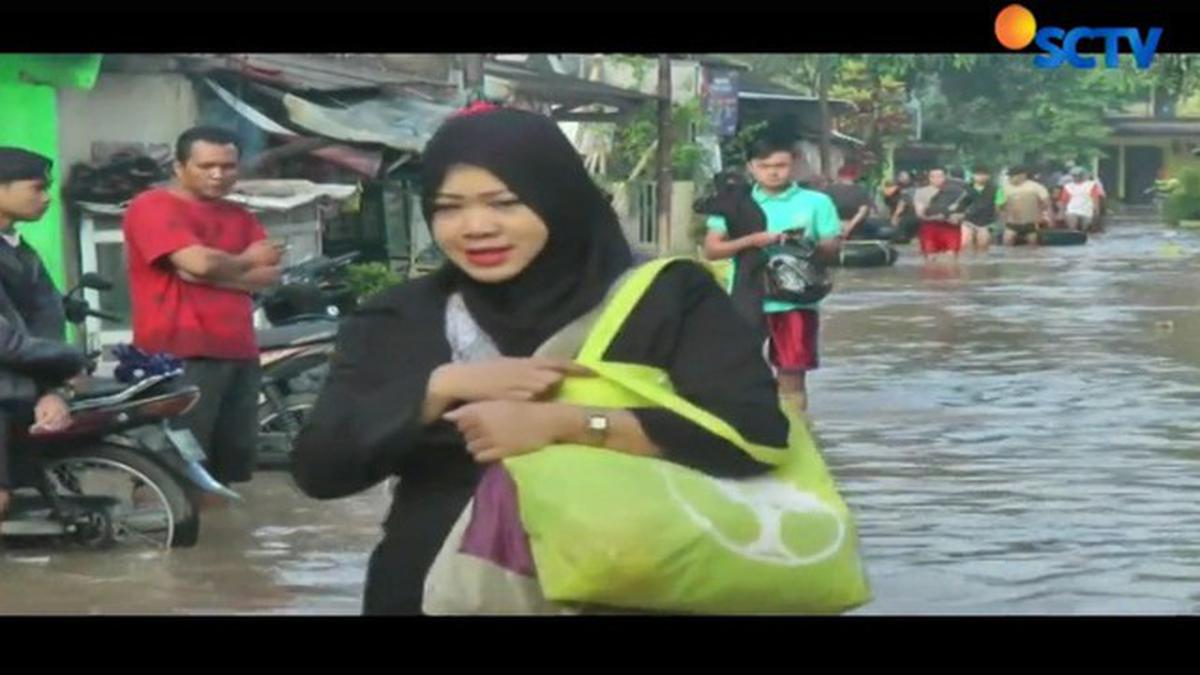 Akses Jalan di Baleendah-Dayeuhkolot Lumpuh Akibat Banjir - News Liputan6.com