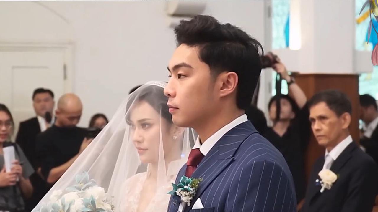 8 Momen Pemberkatan Pernikahan Jessica Jane dan Erwin Phang, Digelar ...