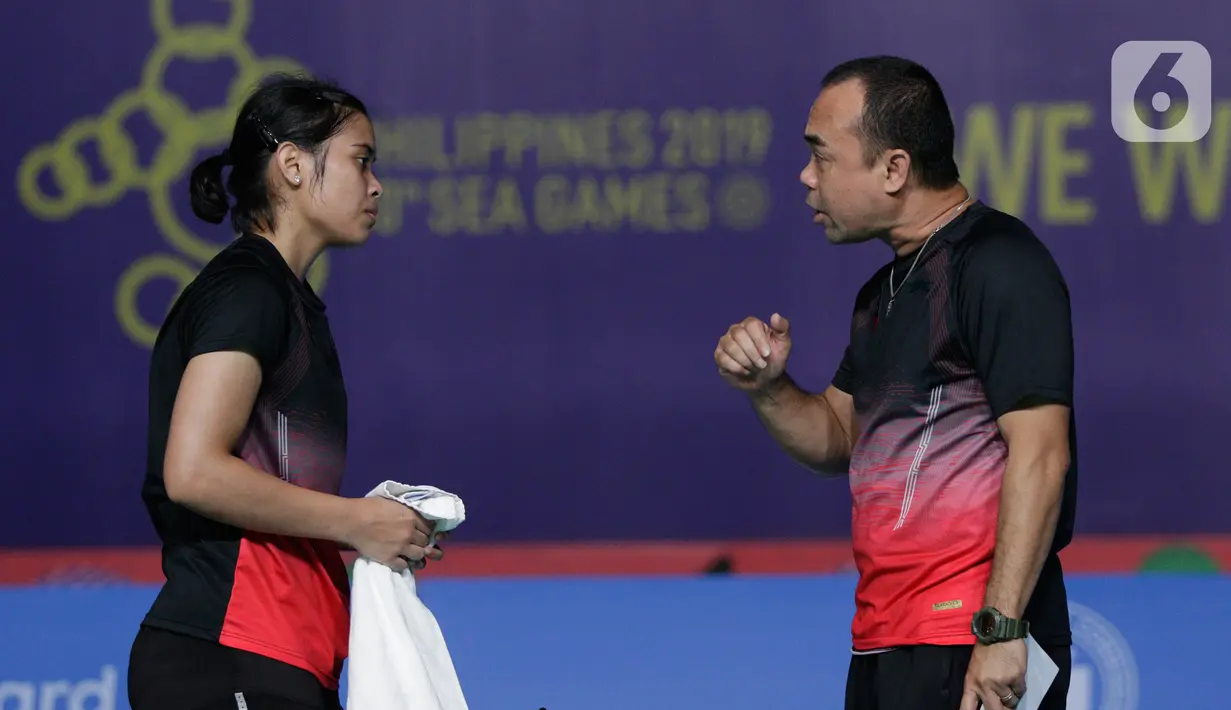FOTO: Perjuangan Gregoria Mariska di SEA Games 2019 - Foto Liputan6.com