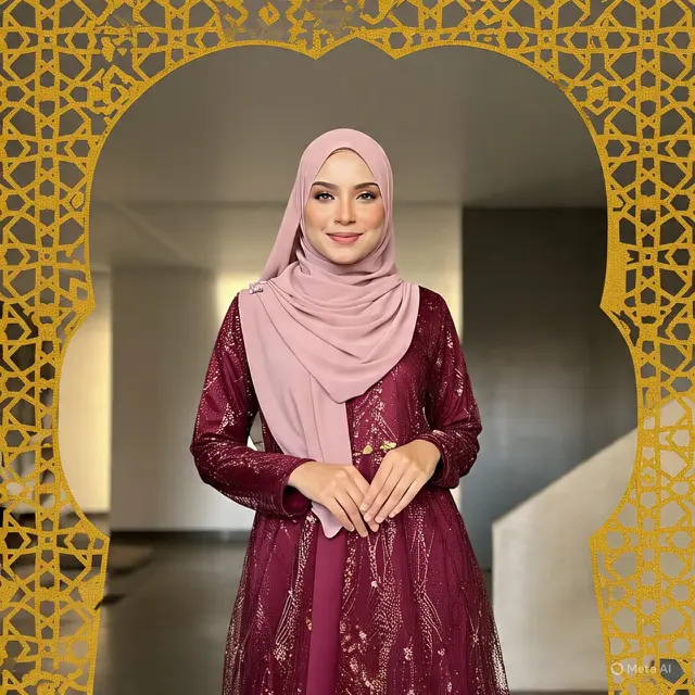 11 Rekomendasi Warna Jilbab Terbaik untuk Gamis Merah Marun, Hijaber ...