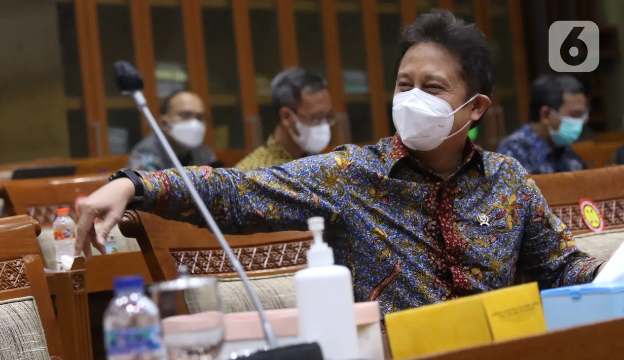 Foto Menteri Kesehatan Rapat Bareng Komisi Ix Dpr Foto Liputan6