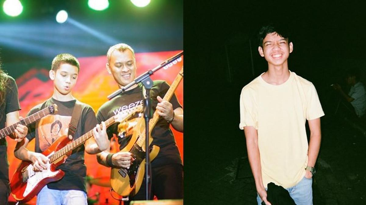 6 Potret Timur Zavier, Anak Andra Dewa 19 yang Jadi Musisi